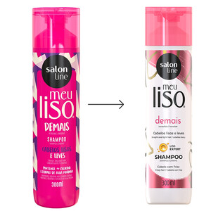 Salon Line My Too Smooth Shampoo - 300Ml » Straight Hair » Shampoo...