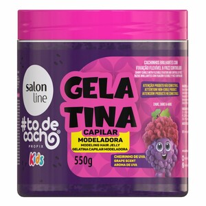Salon Line Todecacho Kids Grape Styling Hair Gelatin - 550G » Wavy...