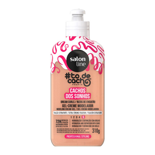 Salon Line Todecacho Cachos Dos Sonhos Extra Strong Styling Gel...