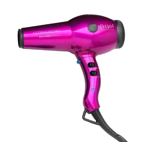 Diva Pro Styling Ultima 5000 Pro Secador De Pelo Morado