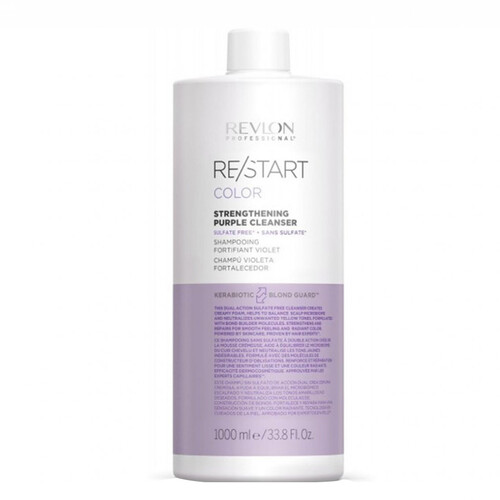 Revlon Restart Color Shampooing Fortifiant Violet - 1000Ml