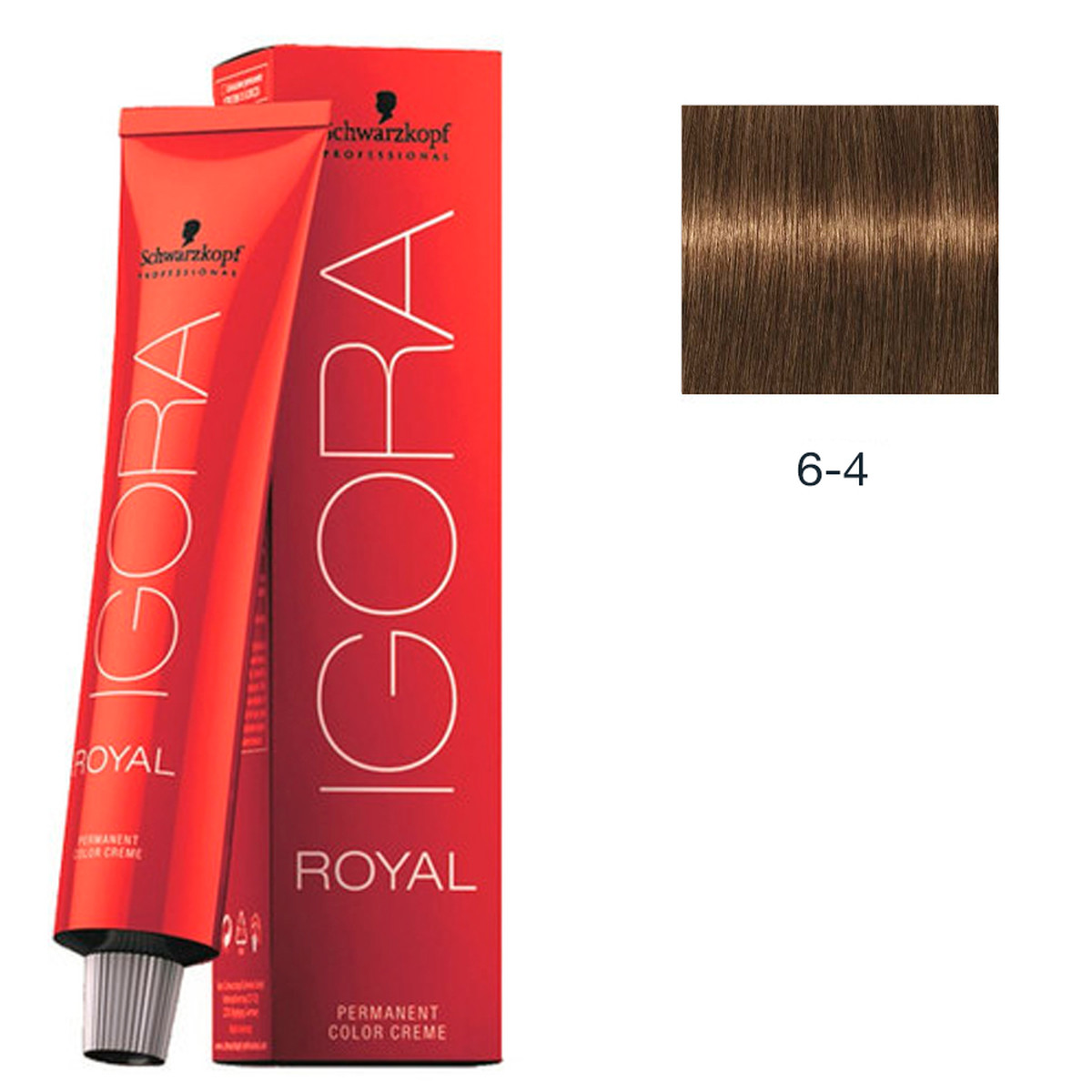 Schwarzkopf Professional Coloração Igora Royal - 6-4 - 60Ml