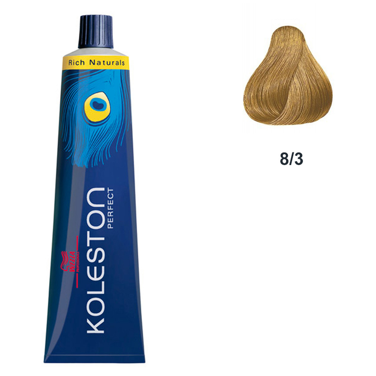 Wella Coloração Koleston Perfect 8/3 - 60Ml » Tintas » Coloração E...