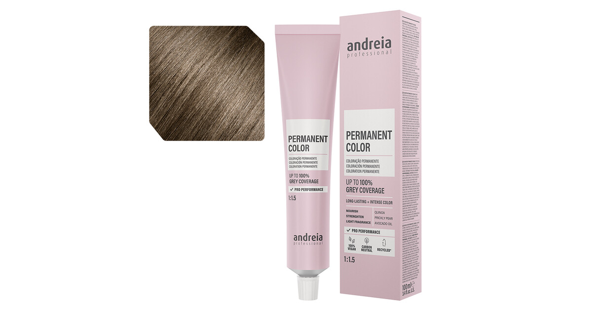 Andreia Coloración Permanente 6.2 Rubio Oscuro Frío - 100Ml