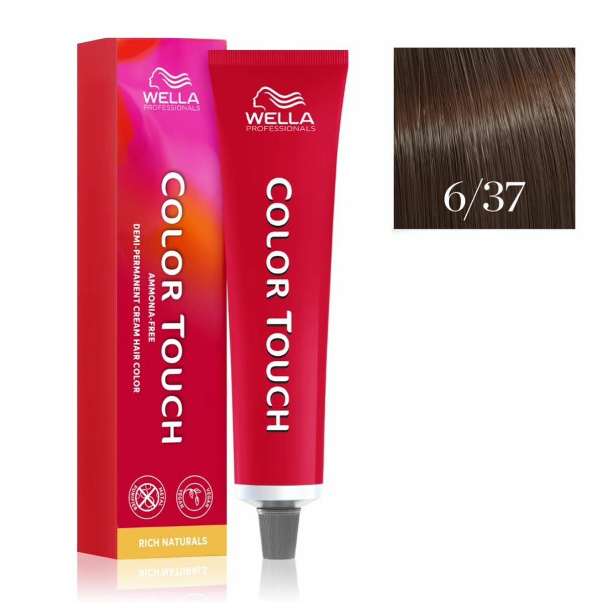 Wella Color Touch Demi-Permanent Coloração Semipermanente 6/37