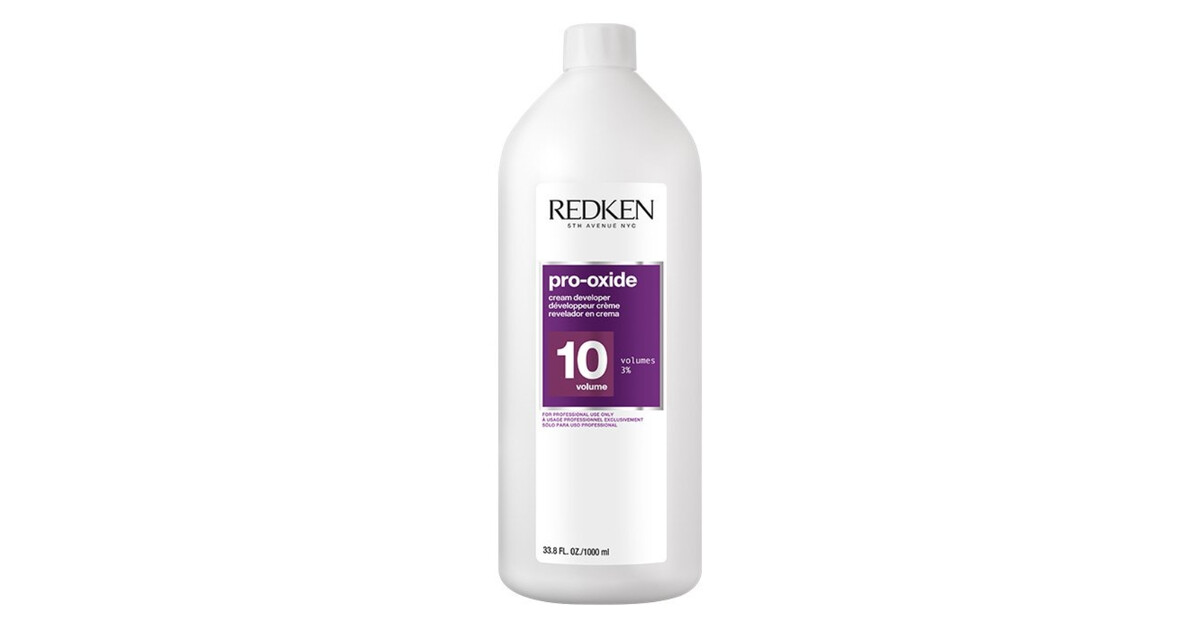 Redken Pro-Oxide 10V: color natural y brillo profesional