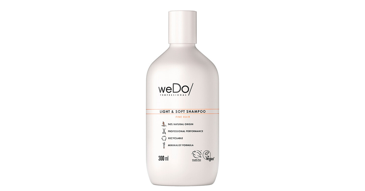 Wedo Pro Light&Soft Fine Hair Shampoo - 300Ml » Thin Hair