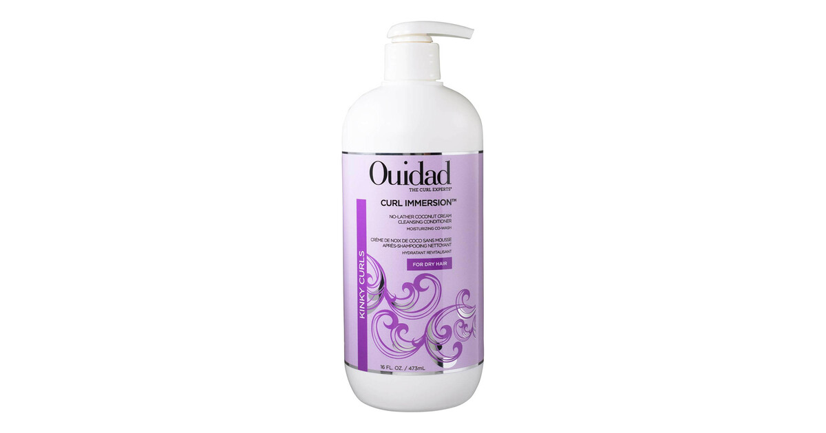 Ouidad Curl Immersion No-Lather Coconut Cream Cleansing...