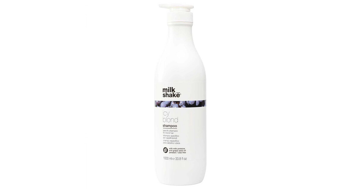 Milk Shake Icy Blond Shampoo For Blonde Hair - 1000Ml » Cold...
