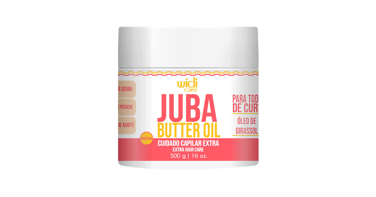 Widi Care Juba Butter Oil Mask - 500G » Mask » Hair » Pluricosmética