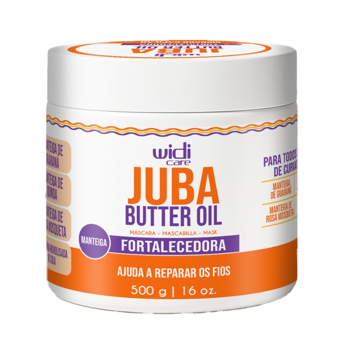 Widi Care Juba Butter Oil Strengthening Hair Mask - 500G » Wavy...