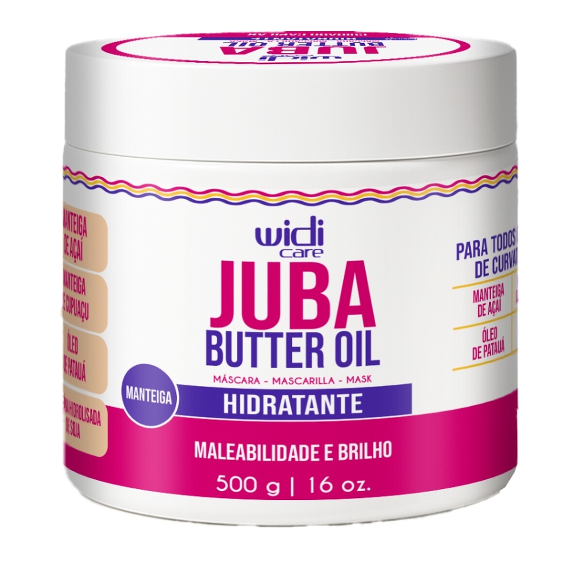 Widi Care Juba Butter Oil Moisturizing Mask - 500G » Wavy Hair