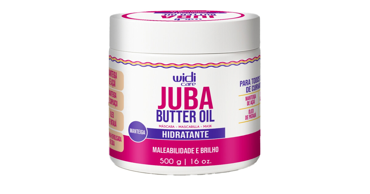 Widi Care Juba Butter Oil Moisturizing Mask - 500G » Wavy Hair