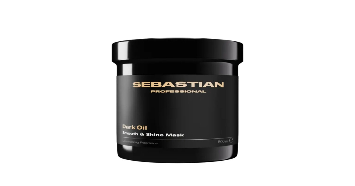 Sebastian Dark Oil Máscara Anti-Frizz Brilho Sedoso