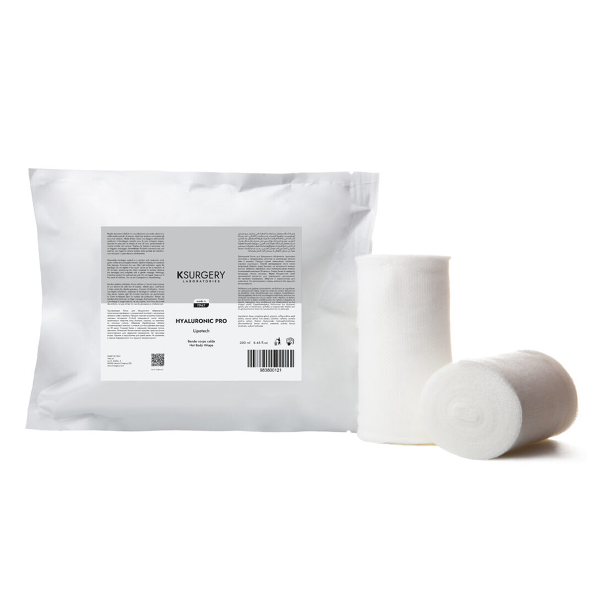 Ksurgery Hyaluronic Pro Wraps Novacell Cold Body 4X250Ml - 4X250Ml...