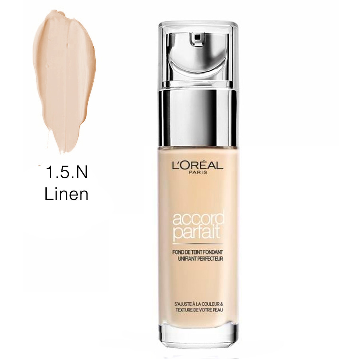 L’Oréal Paris Base Accord Parfait - 1.5.N Lino - 30Ml » Rostro