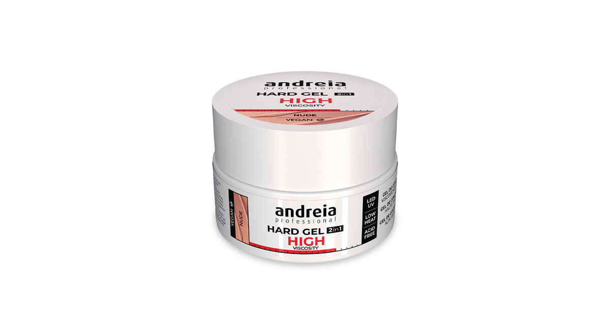 Andreia Hard Gel 2In1 Construction Gel High Viscosity Nude - 22G