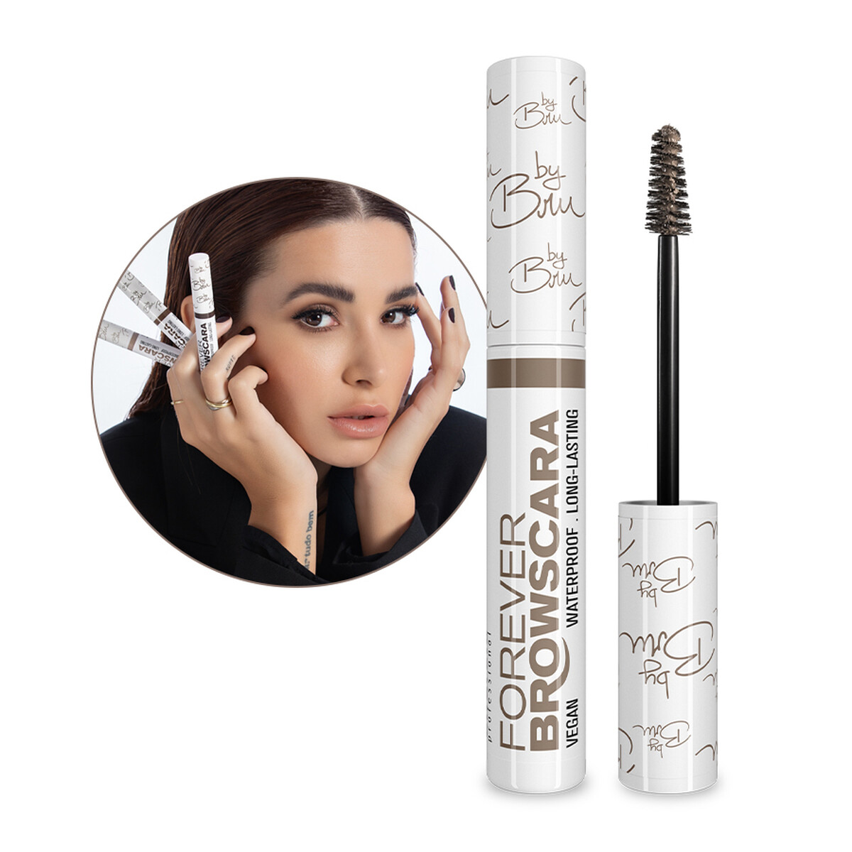 Andreia Forever Browscara By Bru 01 Light Brown - 5Ml » Face