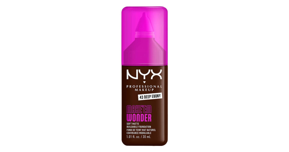 Base Make’Em Wonder – Cobertura Matte, Hidratação e Durabilidade 24H