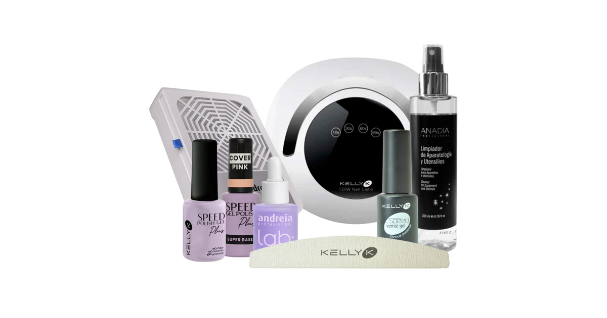 Basic Gel Kit » Kelly K » Polish Gel » Nails » Pluricosmética