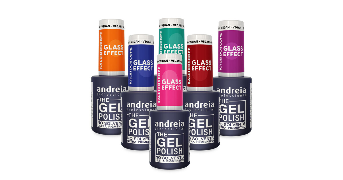 Andreia The Gel Polish Coleção Kaleidoscope » Verniz Gel » Unhas