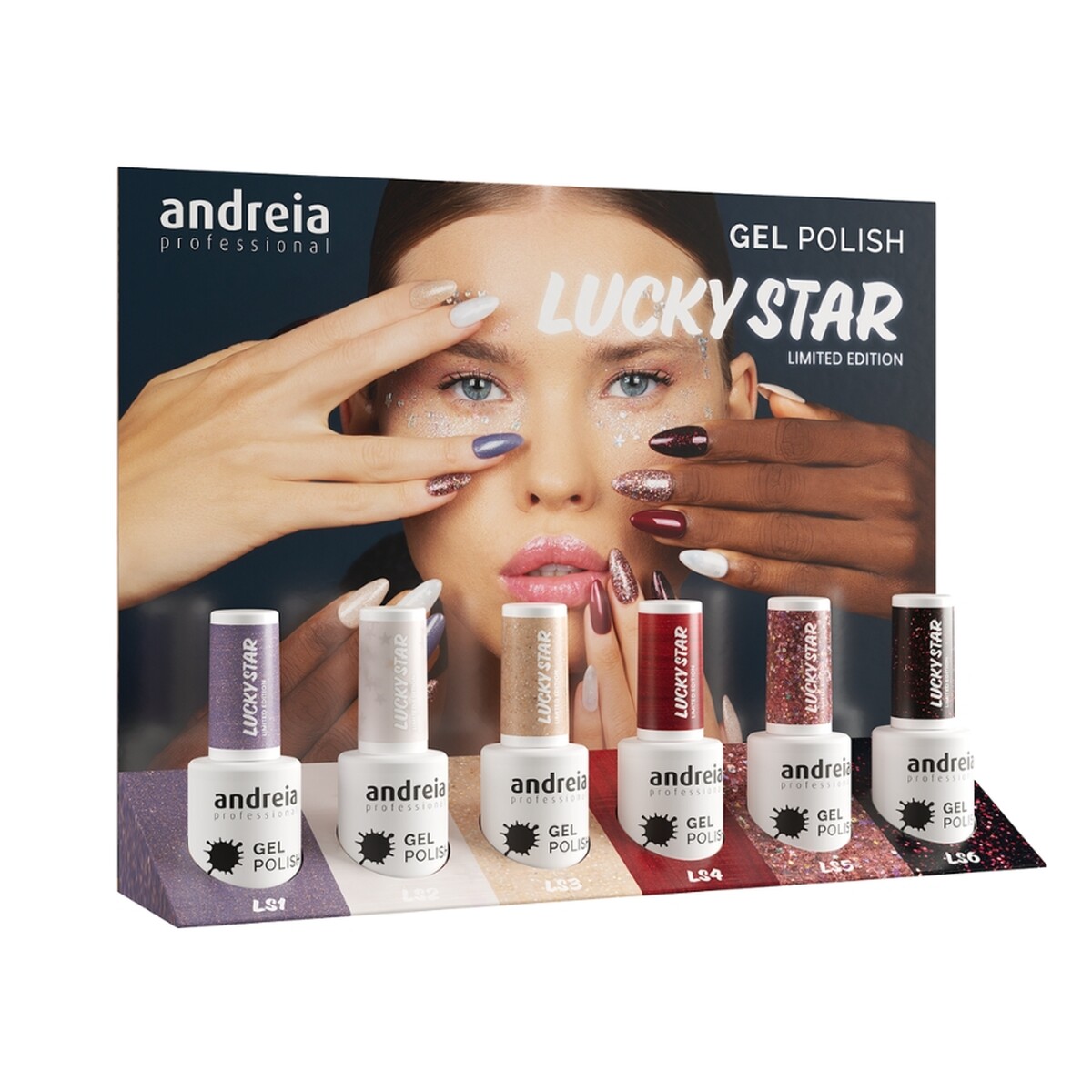 Andreia Gel Polish Lucky Star Collection Mini Display Offer