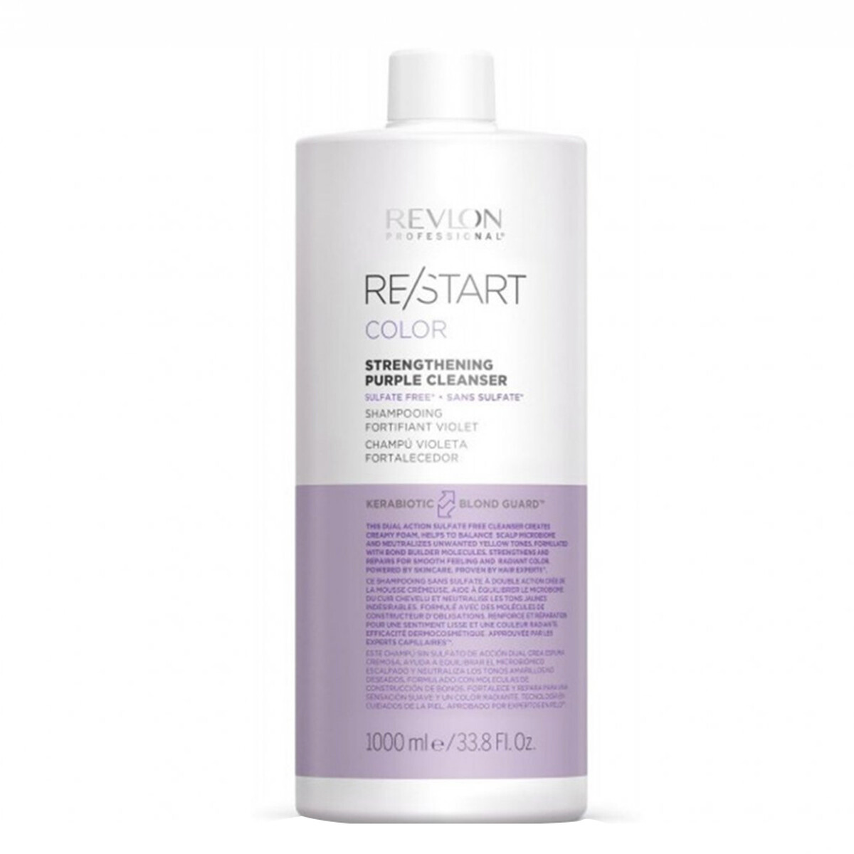 Revlon Restart Color Purple Strengthening Shampoo - 1000Ml