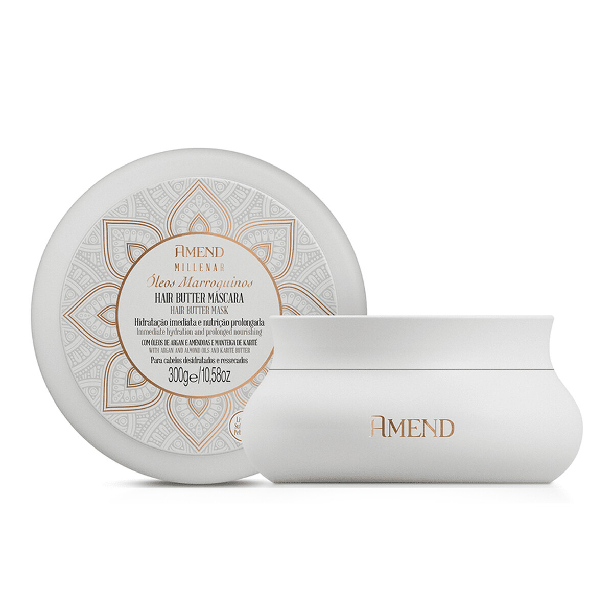 Amend Hair Butter Mask Millenary Moroccan Oils - 300G » Dry And...