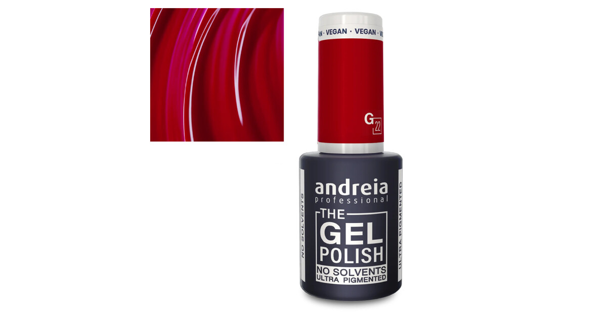 Andreia The Gel Polish G22 Vinho - 10,5Ml » The Gel Polish » Unhas...