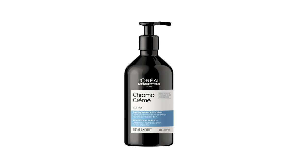 L'Oréal Pro Serie Expert Chroma Crème Blue Champú - 500Ml