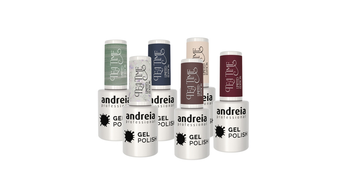 Andreia Gel Polish Tea Time Collection - 6X10,5Ml » Limited...